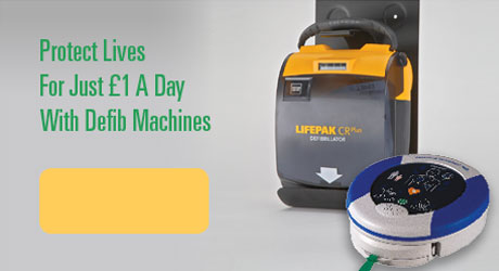 Rent Automatic Defibrillators from £1 per day | Defib Machines